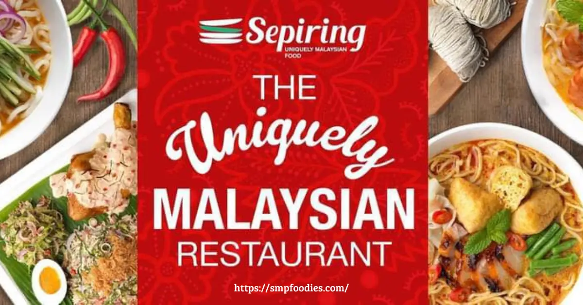 Sepiring Menu Malaysia Prices, Promos and Review Updated 2025